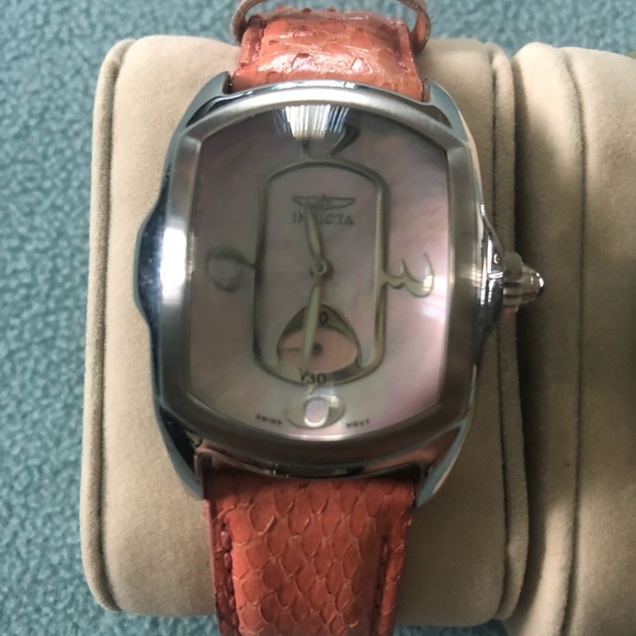 Invicta | Accessories | Invicta Copperhead Snake Mother Of Pearl Watch ...